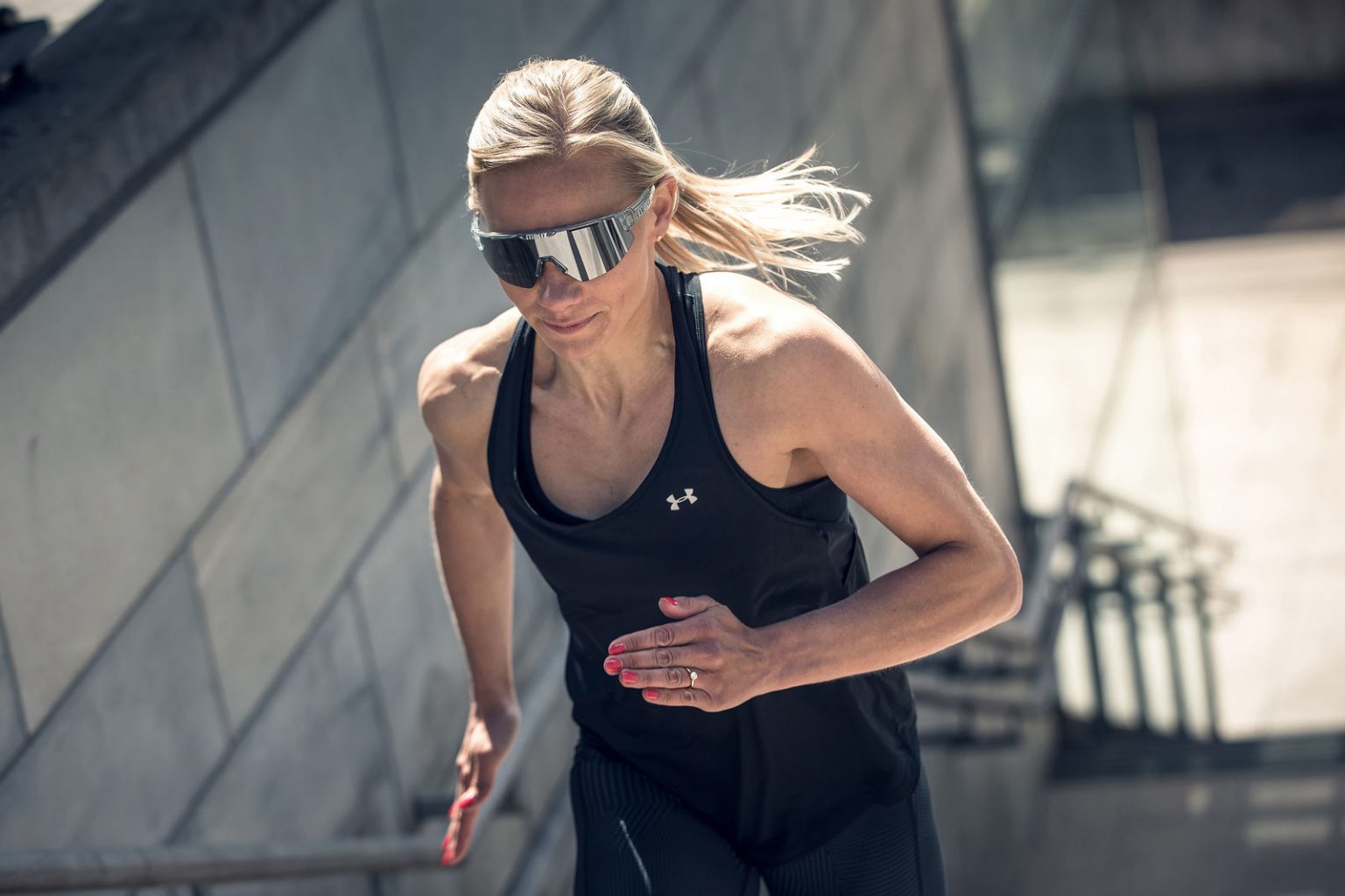 Bliz očala Active Matrix transparent ice blue - Nordic Sport - Petra Majdič